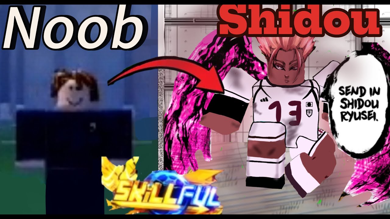 Noob to SHIDOU RYUSEI AND USING 1%DEATHDROP|SKILLFUL Roblox - YouTube