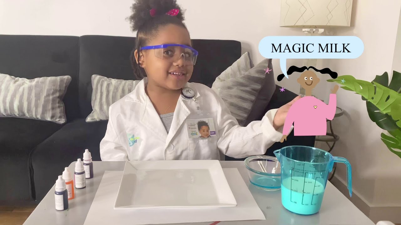 MAGIC MILK | STEM ACTIVITY | SCIENCE EXPERIMENT FOR KIDS - YouTube