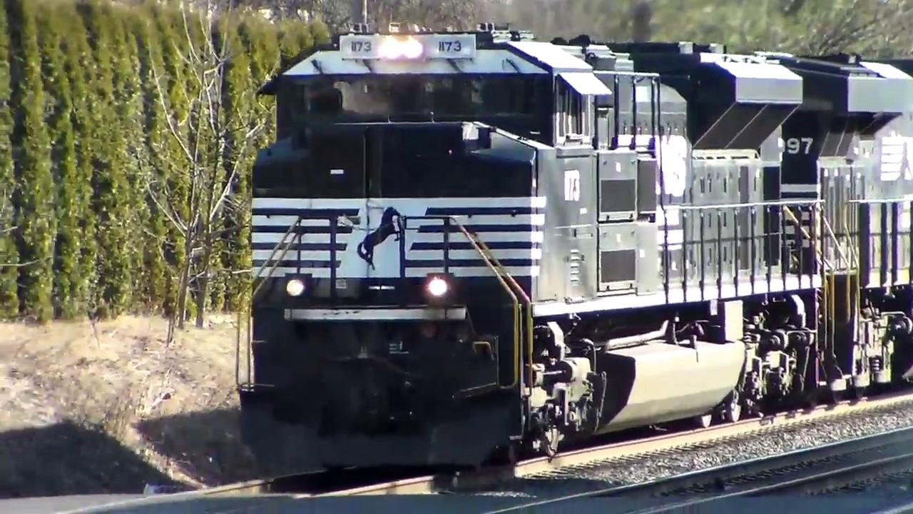 NS 63V with 1173 as the leader - YouTube