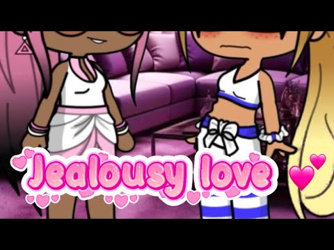 Jealousy love~💜🩷 (Gacha mini movie/bloated belly, farts, burps, stomach growling)