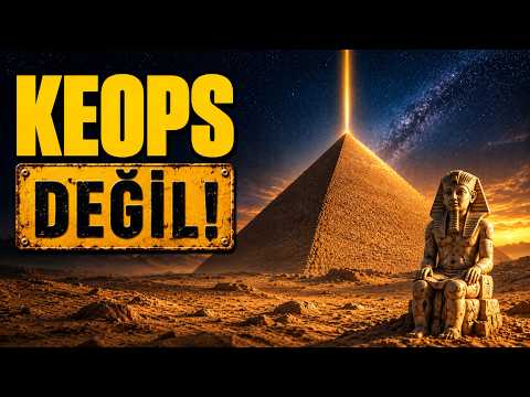 Keops Piramidini Yaptıran Firavunun Adı Keops Değildi!