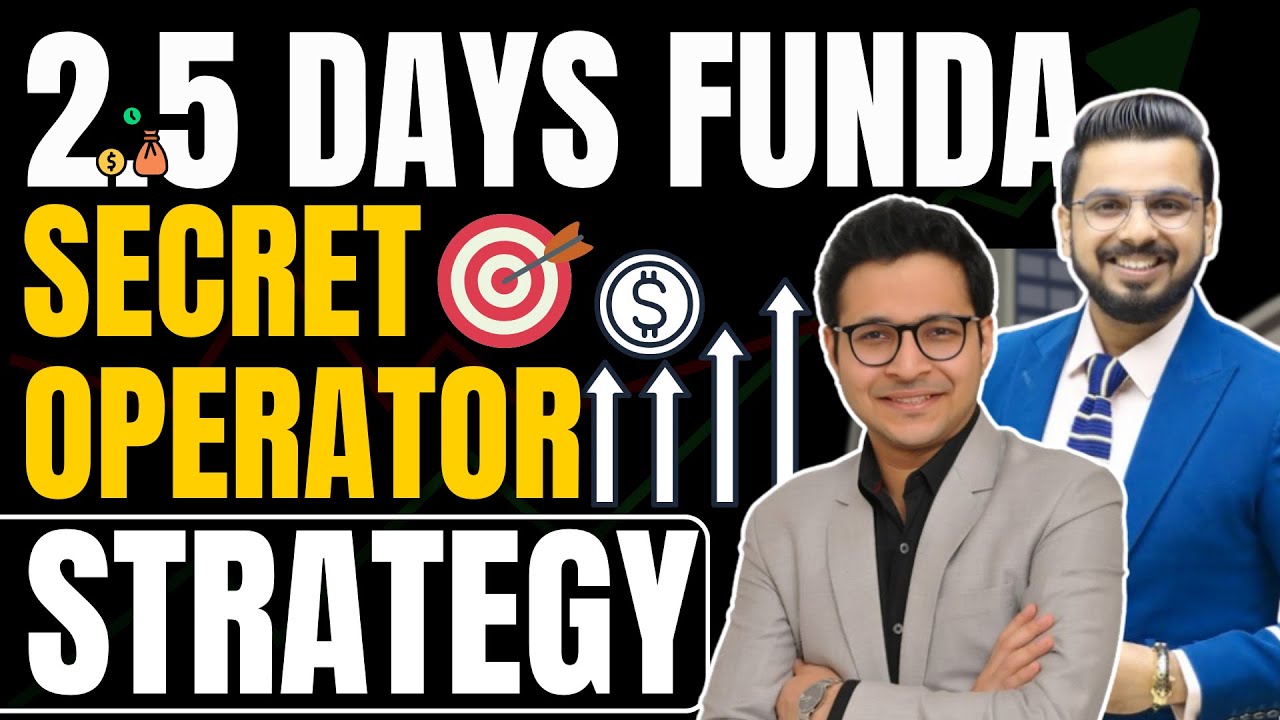 Free stock market training | 2 5 days funda - Secret operator Strategy ...