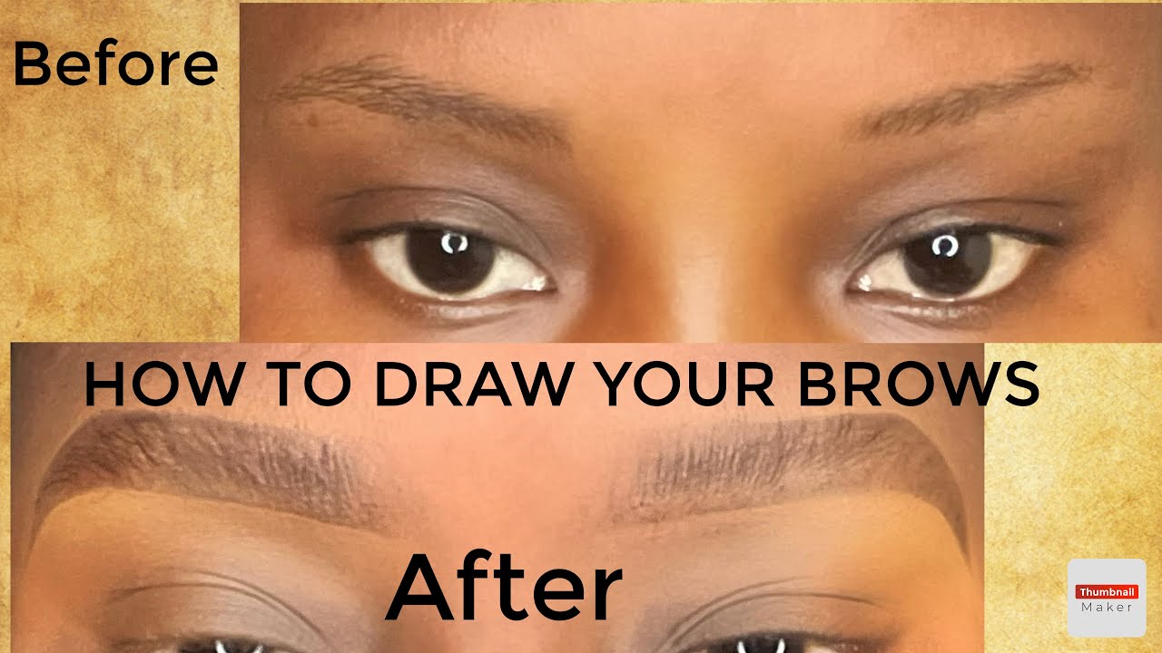 HOW TO: EASY EYEBROW TUTORIAL FOR BEGINNERS DETAILED #eyebrows - YouTube