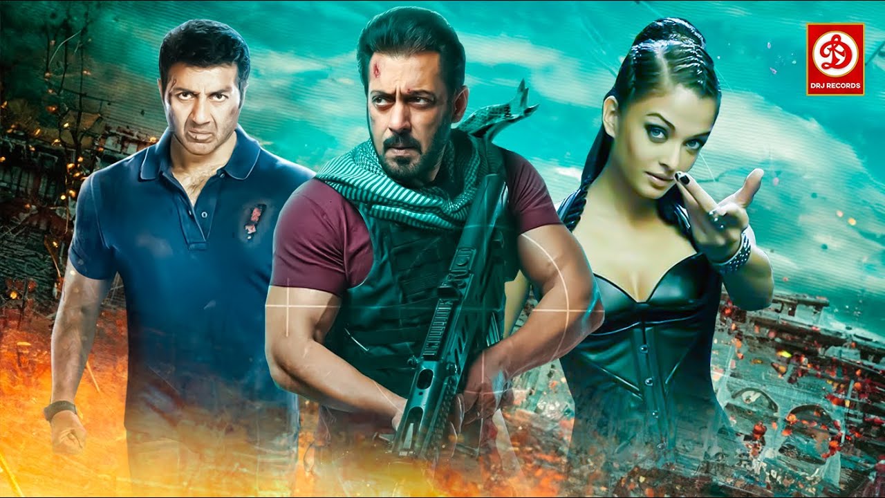 Salman Khan New Blockbuster Hindi Action Movie | Sunny Deol, Aishwarya Rai Romantic Love Story ...