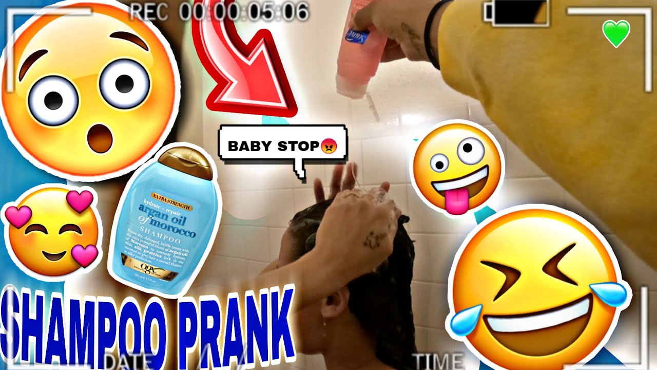 SHAMPOO😛 [PRANK] HILARIOUS😂 | LESBIAN COUPLE - YouTube