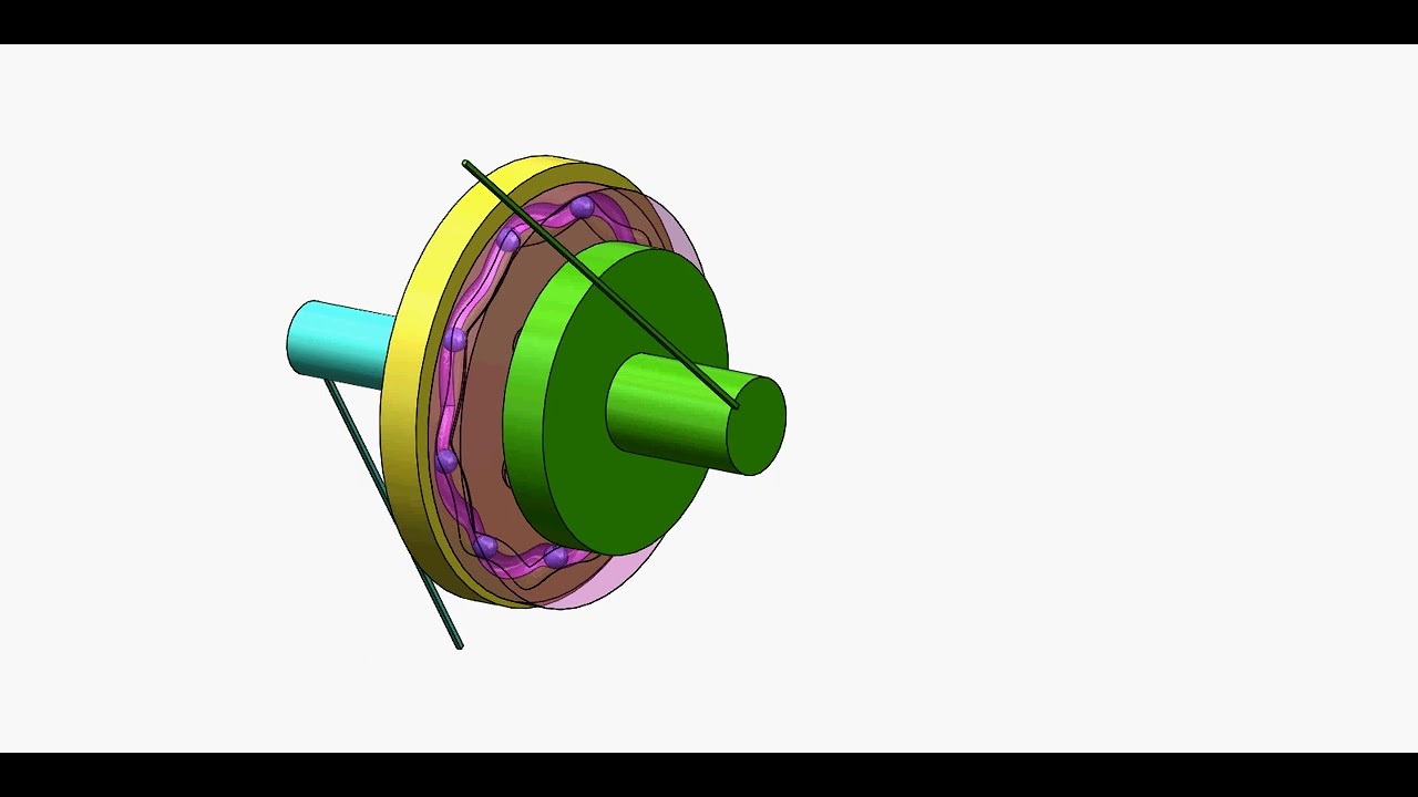 球體減速機 ball reducer - YouTube