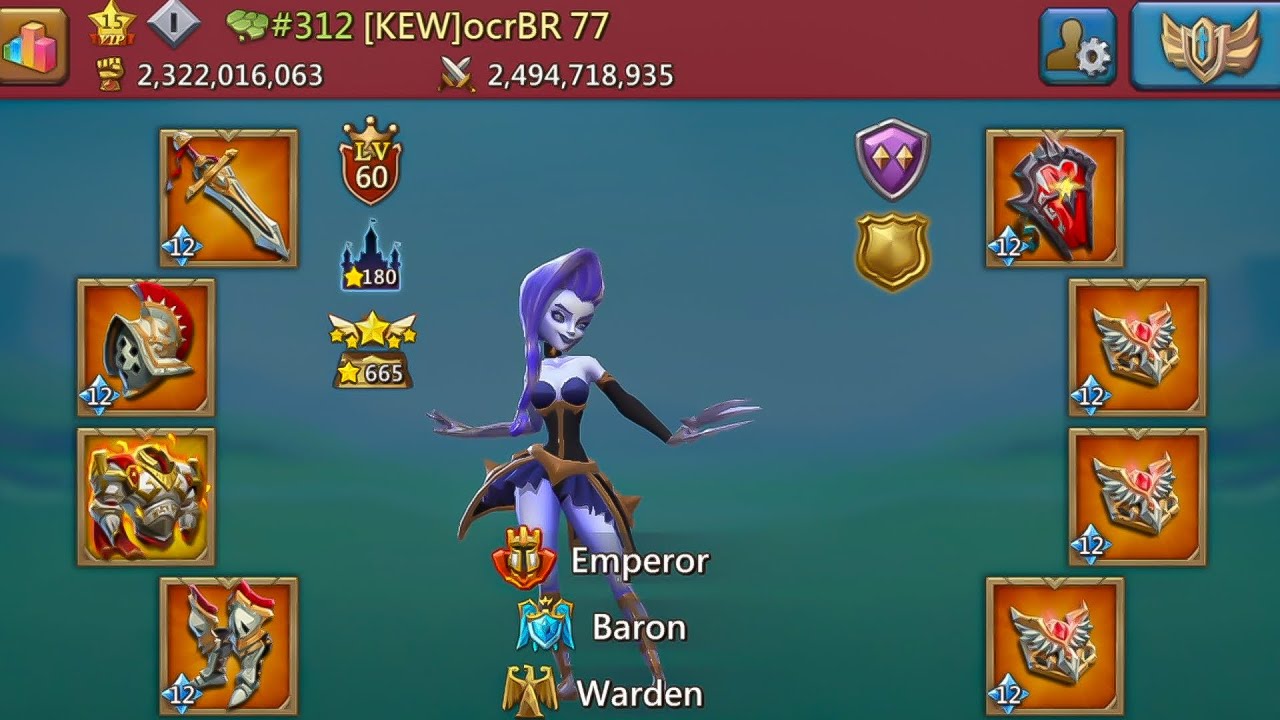 Lords Mobile - Emperor Time! KD & MMP Family Made History - YouTube