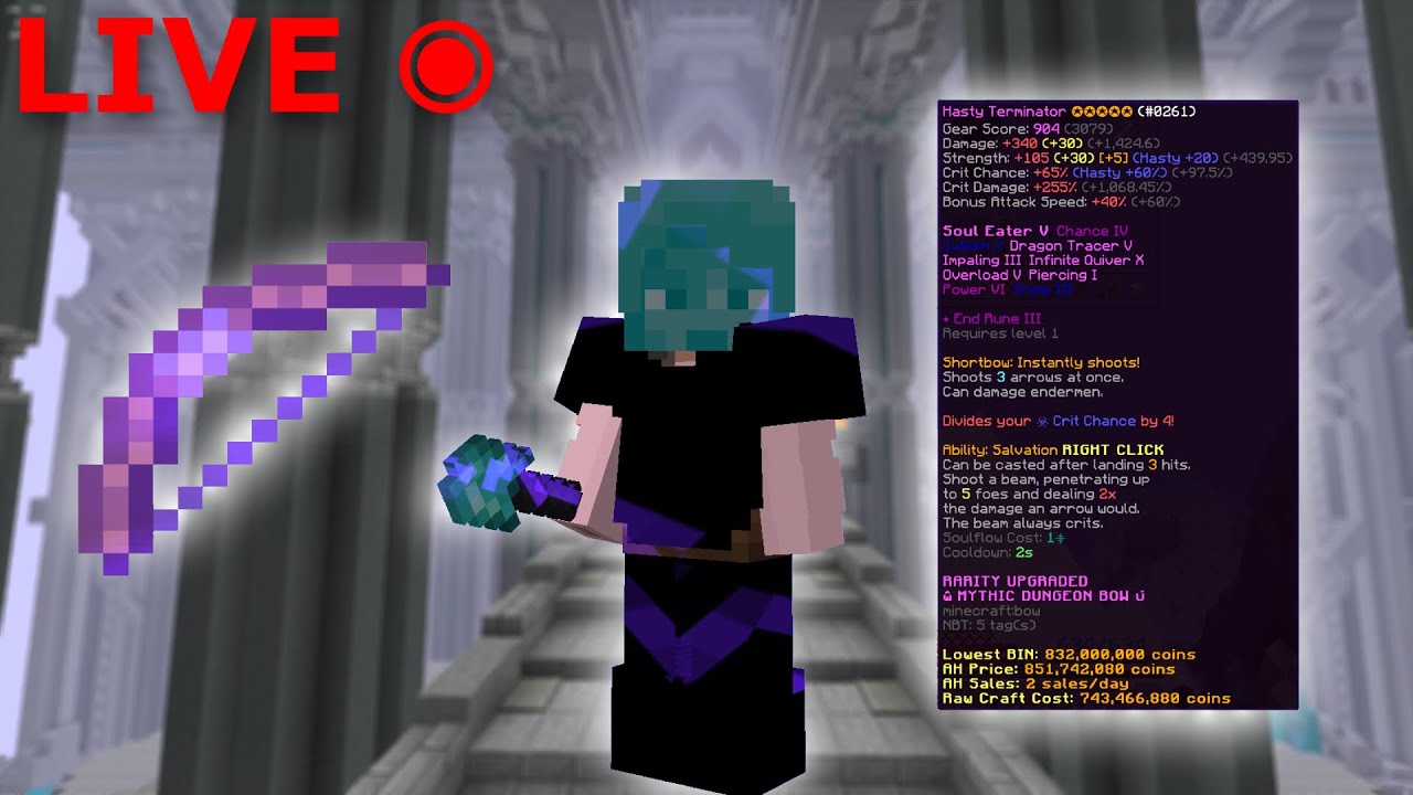 TERMINATOR ACQUIRED 🔴 | Hypixel Skyblock - YouTube