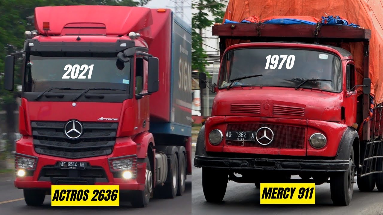 Mercedes Benz Truck Transformation - From L911 to Actros with Advanced ...