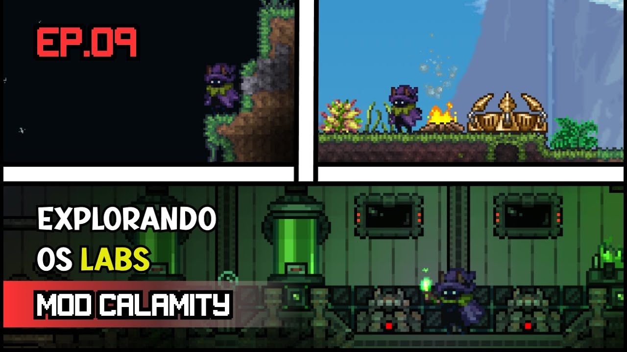 EVENTO ANCIÃO, PLANETOIDS E LABORATÓRIOS! - Terraria CALAMITY Master ...
