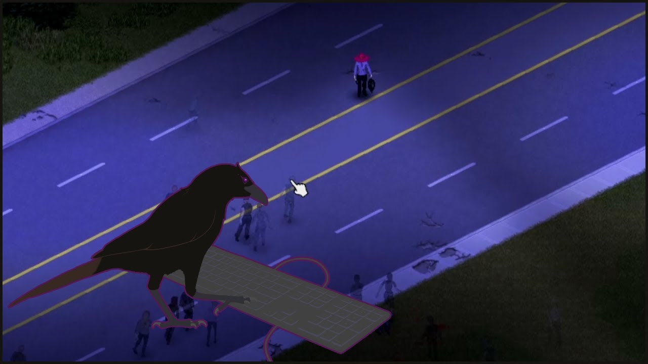 Security guard plays Project Zomboid - YouTube