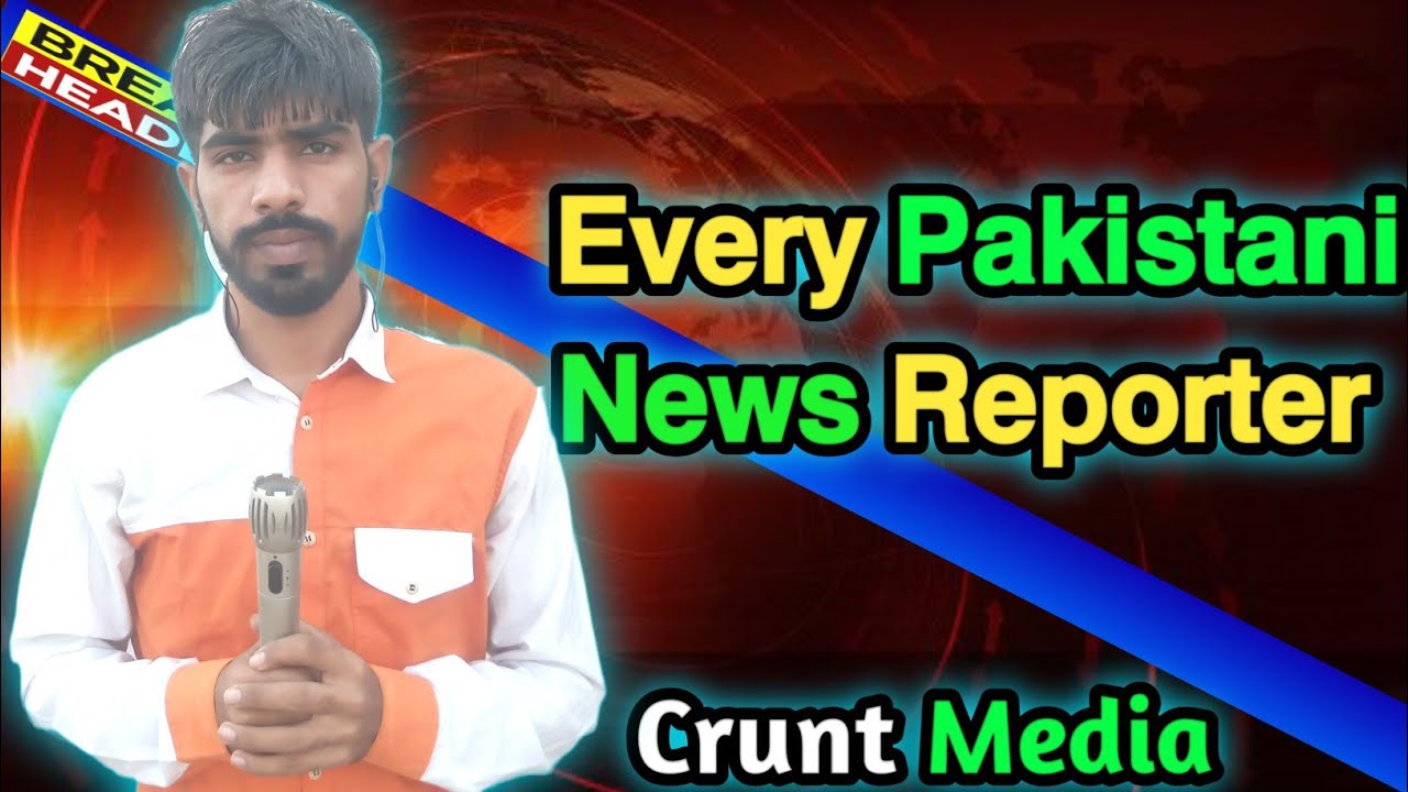 Every Pakistani News Reporter 🤣 l Full Latest New Comedy Video l ...