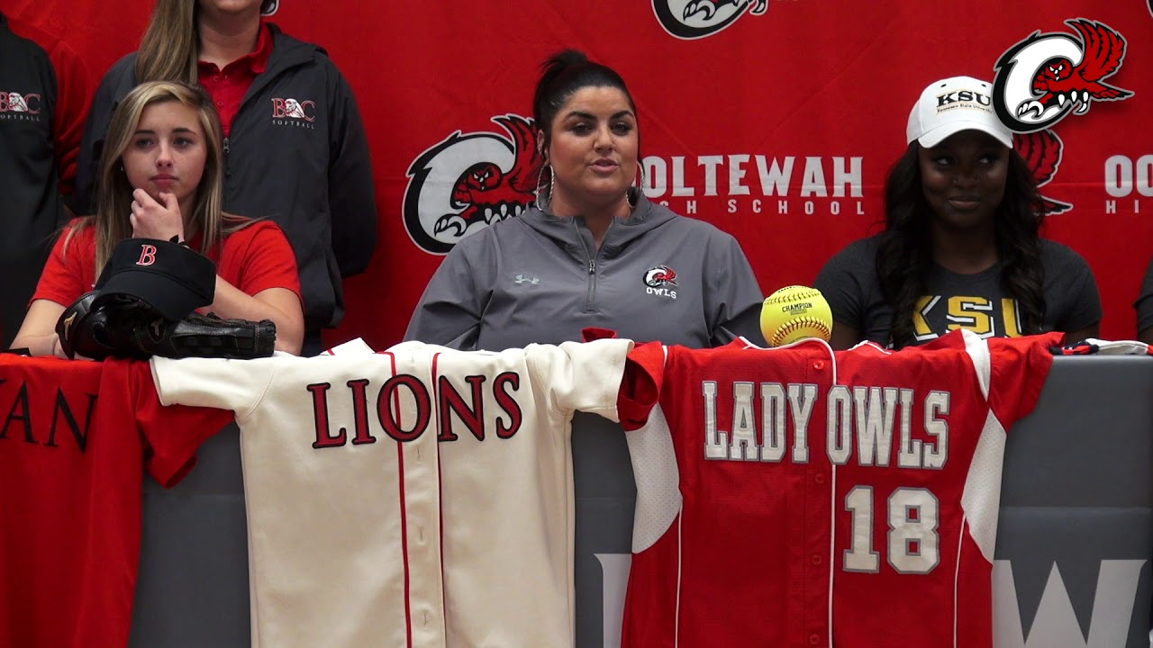 Ooltewah Softball Signing Party 2019 - YouTube