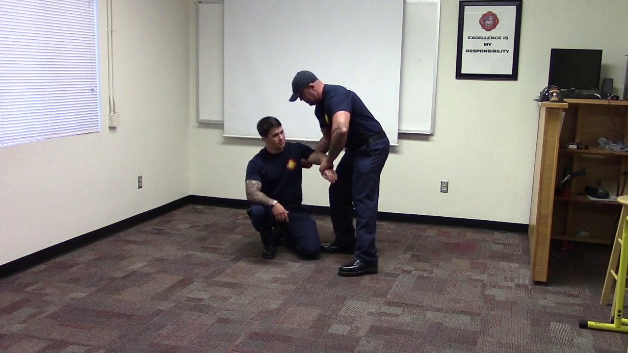 Skill Drill 12-4: Performing a One Person Walking Assist - YouTube