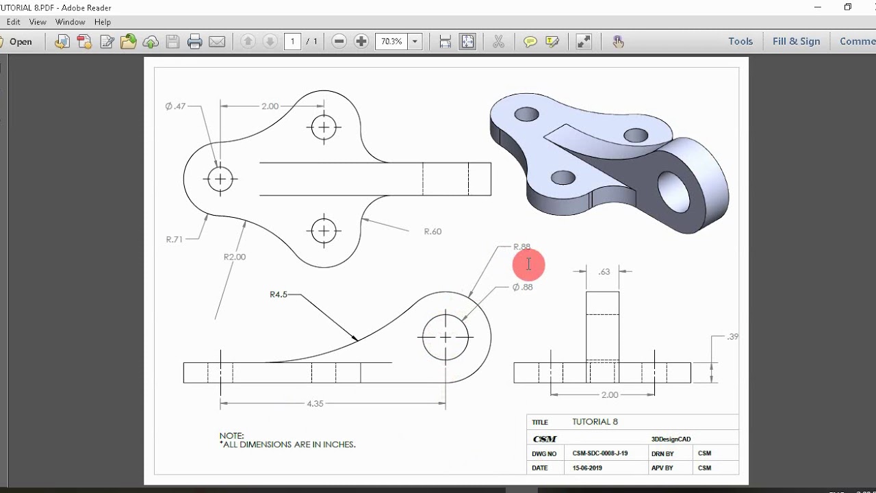 ANSYS-SPACECLAIM TRAINING TUTORIAL 8 - YouTube