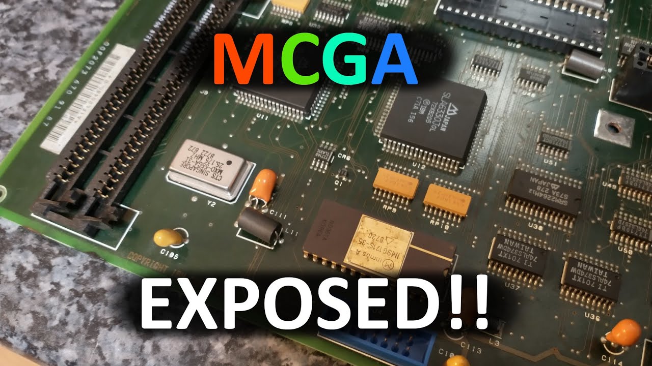 IBM PS/2 Model 25 and 30 MCGA Secrets Exposed!! - YouTube