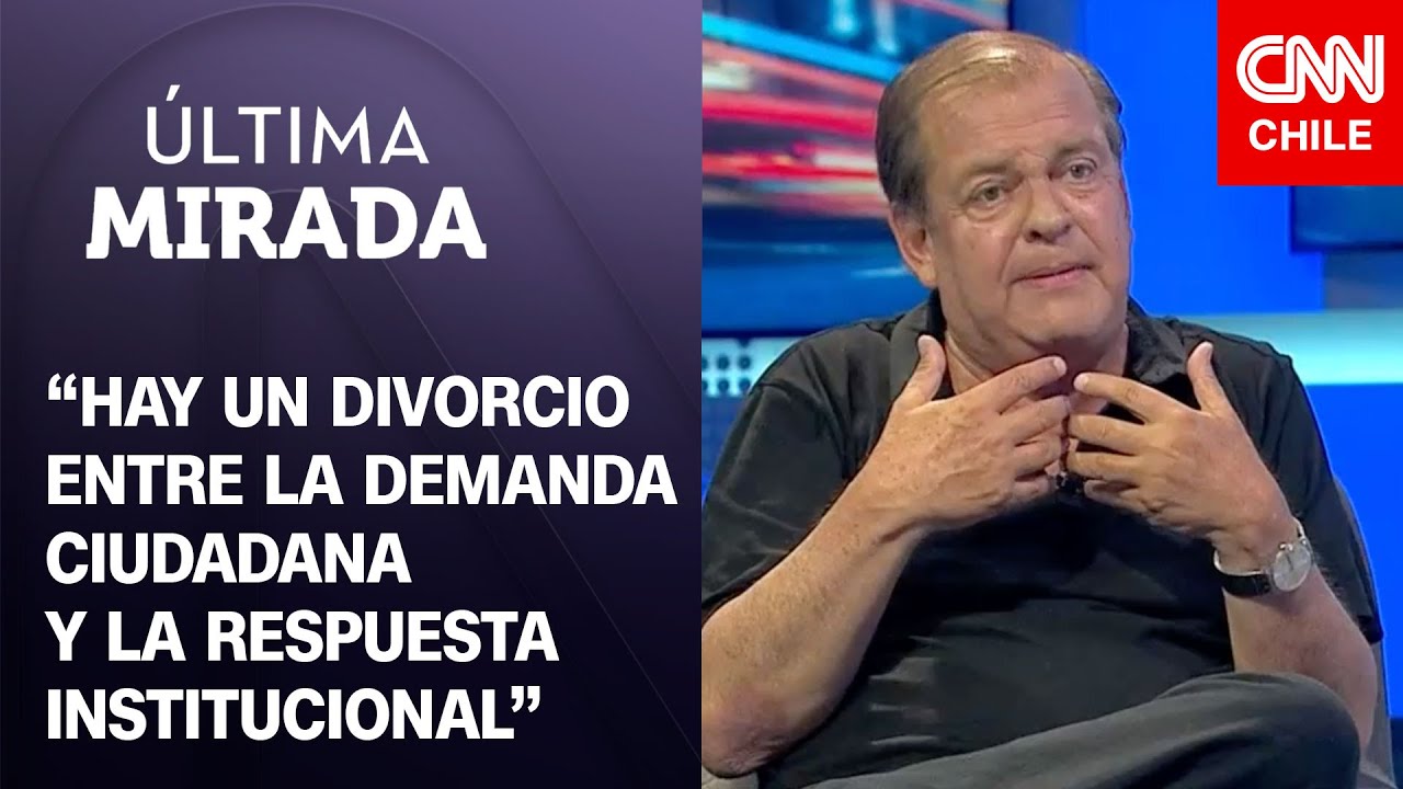 Ex ministro Francisco Vidal comenta la crisis política en Chile ...