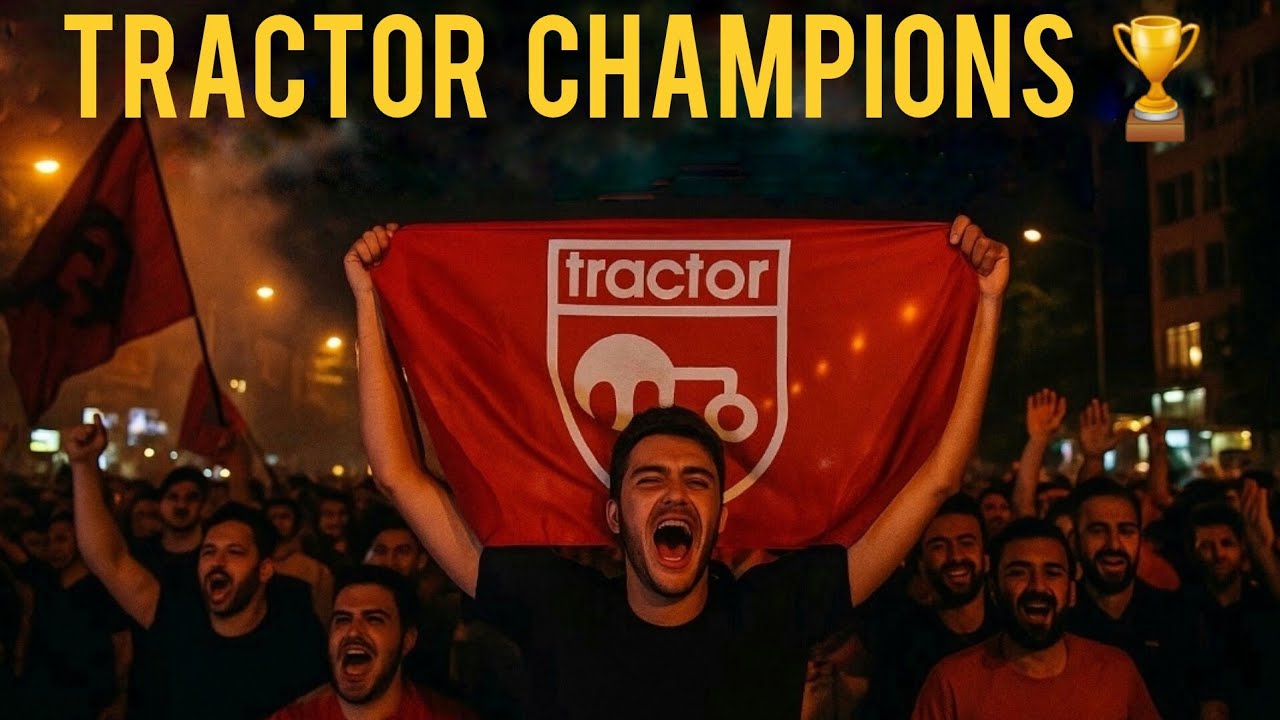 TRACTOR CHAMPIONS! | Exciting Celebrations in Tabriz After Historic ...