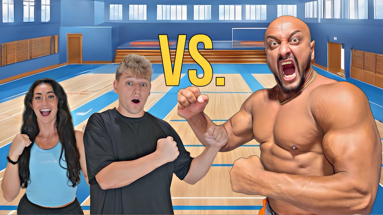 World’s Strongest Man Vs. Gymnasts with Drew Dirksen & Britt Hertz ...