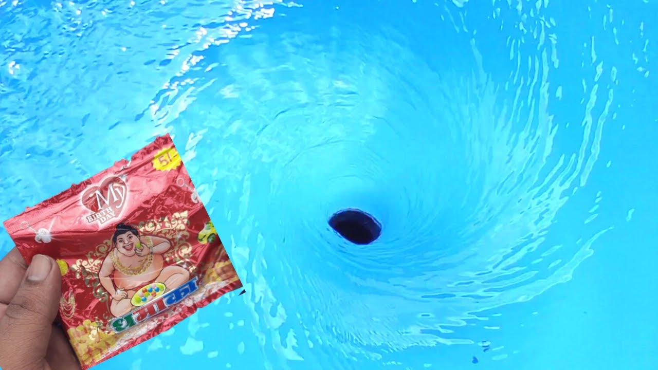 Satisfying whirlpools with Chips and Candy. Whirlpool experiments ...