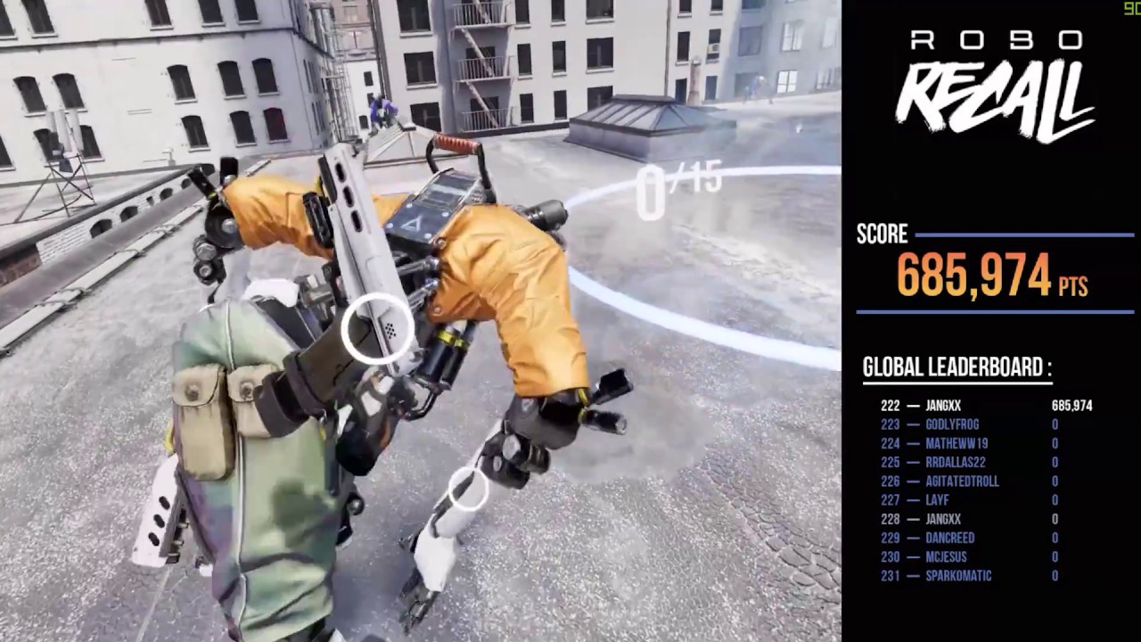 Some uncommented, cut-together gameplay of Robo Recall #1 - YouTube
