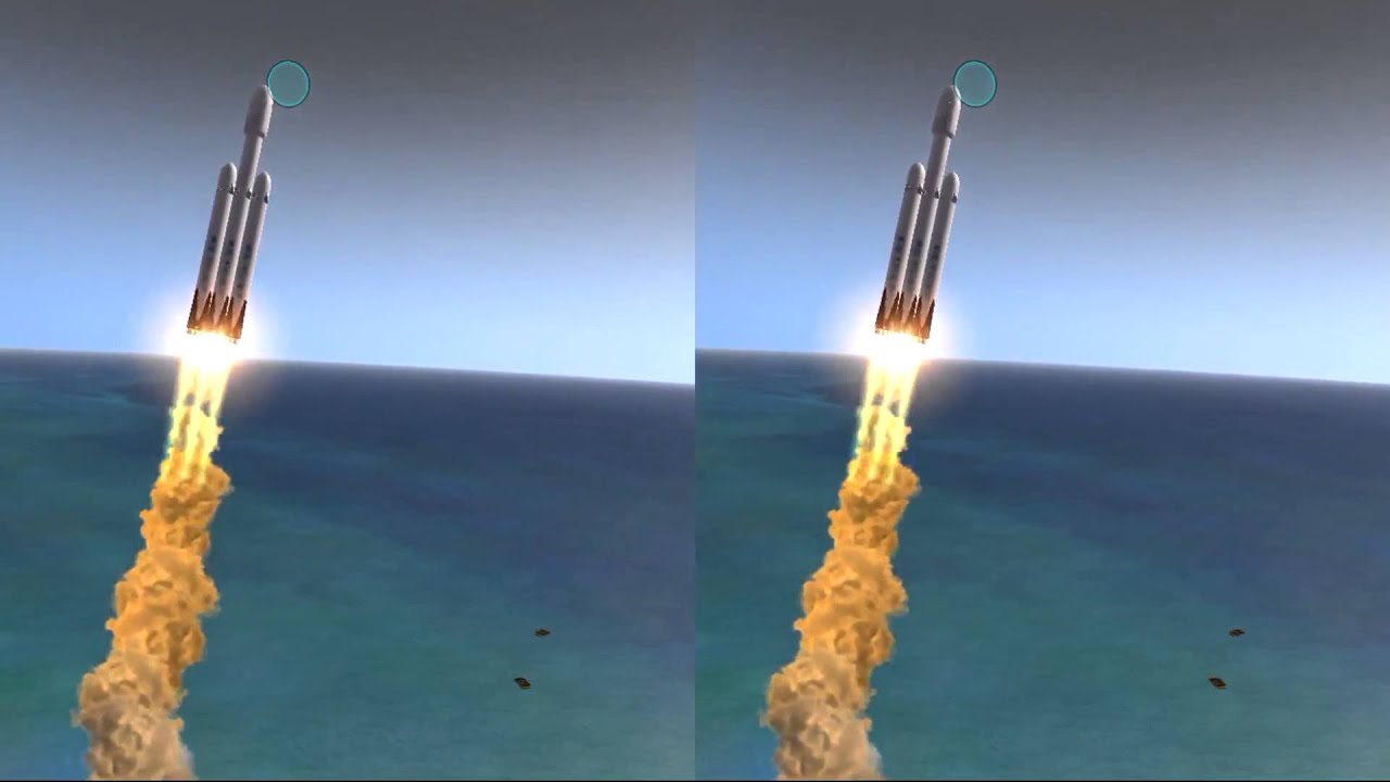 Liftoff VR Google Cardboard Virtual Reality 3D Gameplay 1080p - YouTube