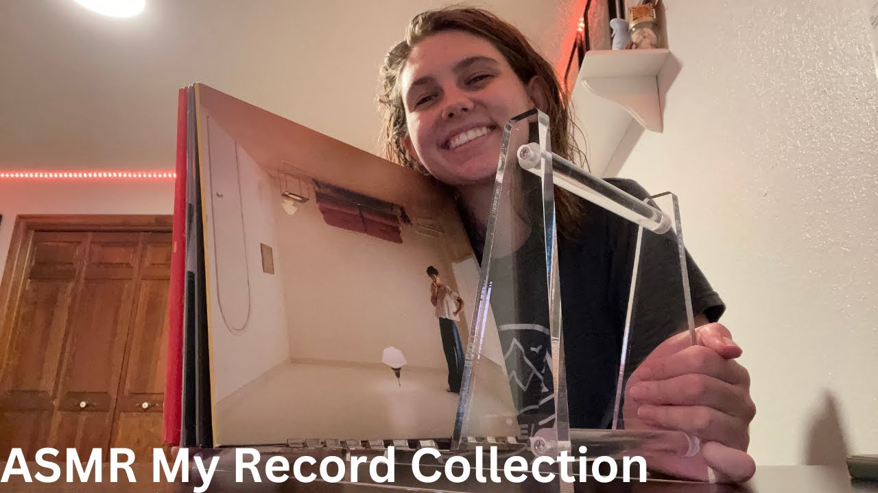 ASMR | My Record Collection - YouTube