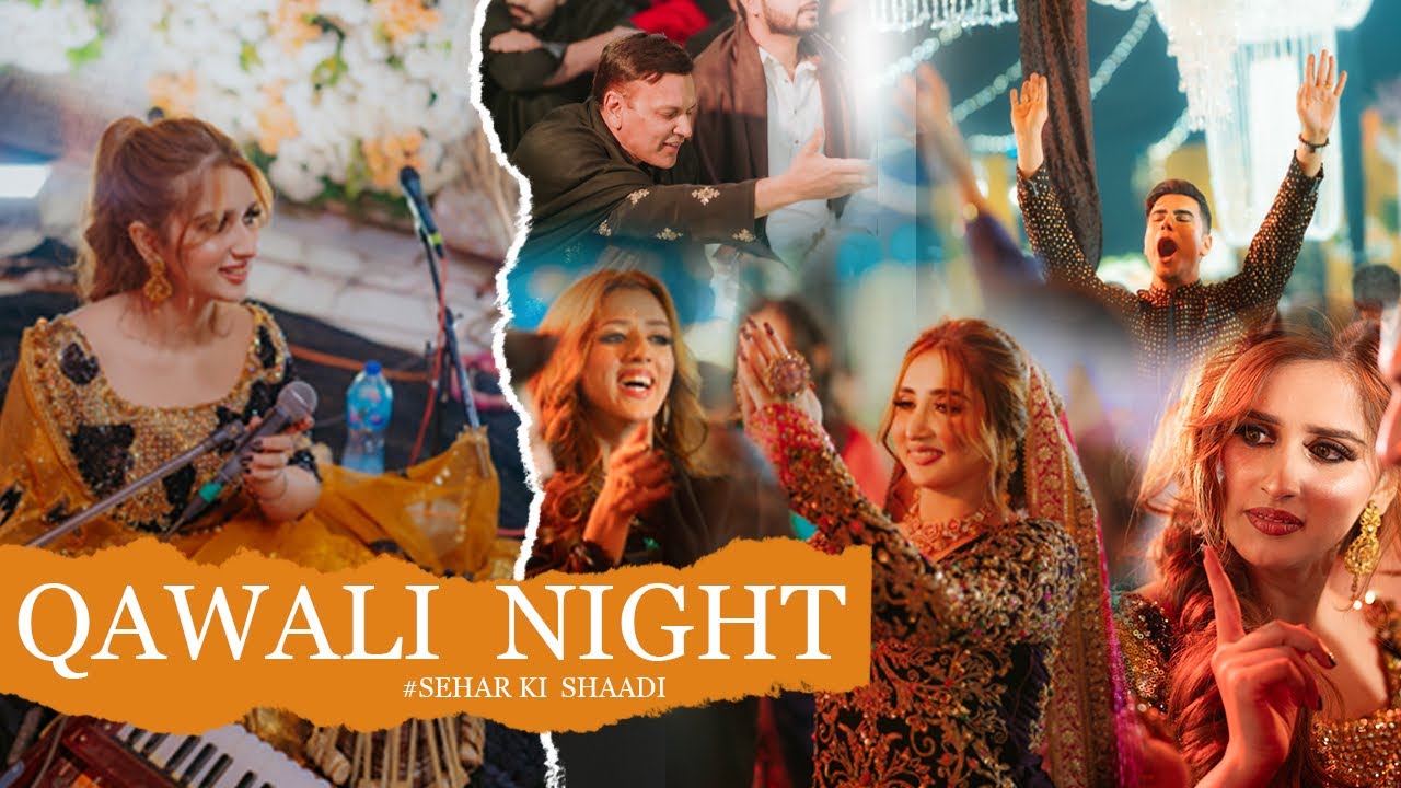 Qawali night!! || Sehar ki shadi || Alishbah Anjum - YouTube