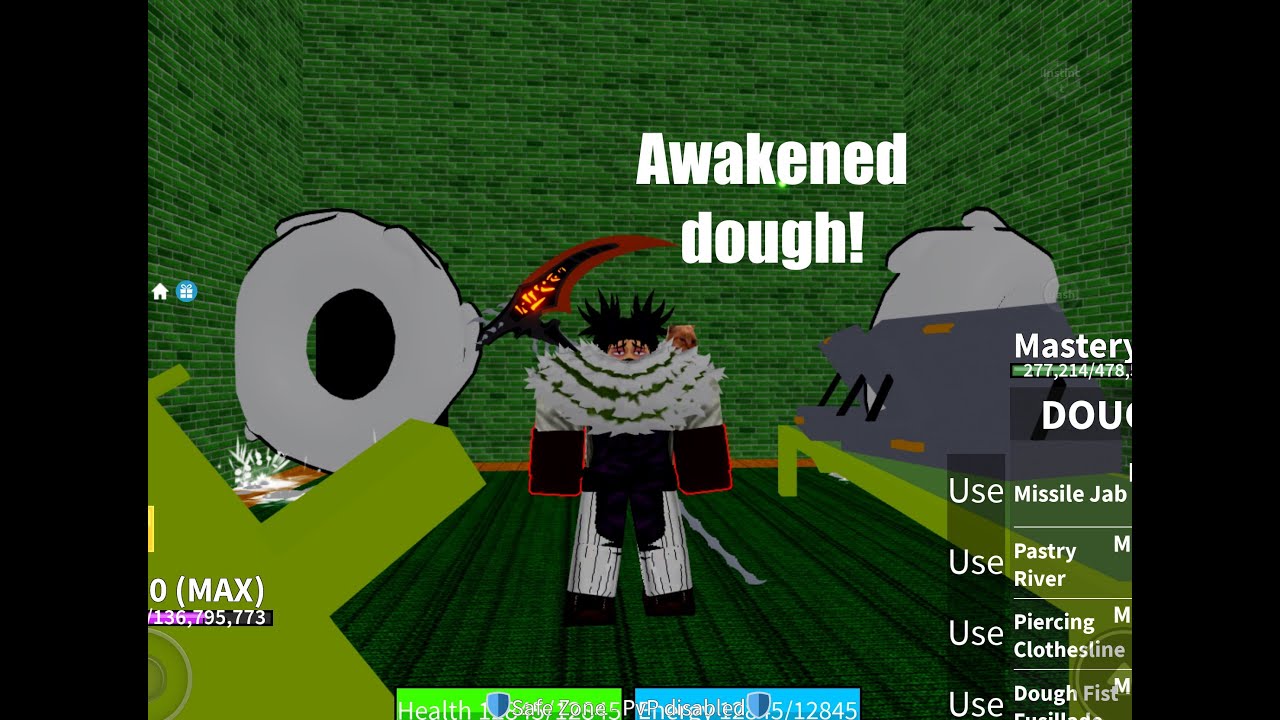 Awakening Dough in Blox Fruits! - YouTube