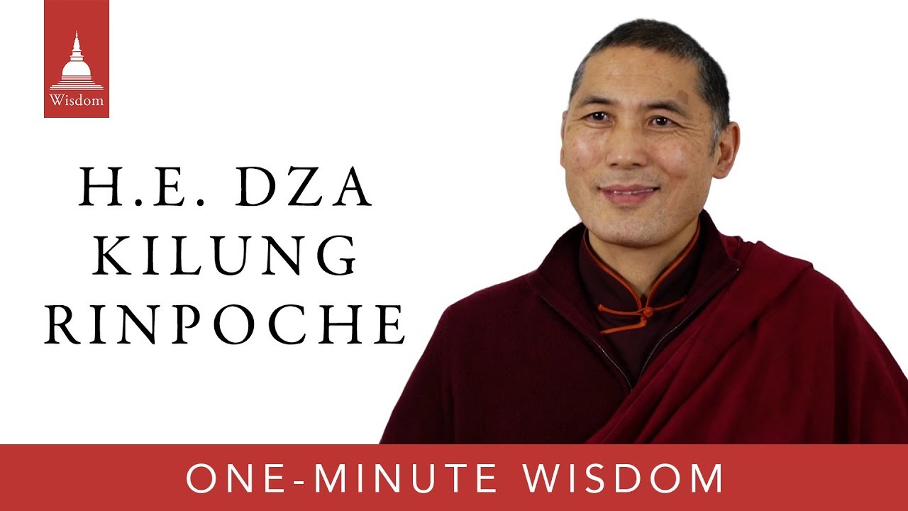 H. E. Dza Kilung Rinpoche on the Heart of Meditation - YouTube