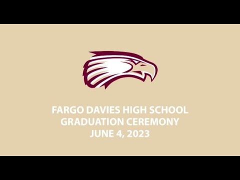Fargo Davies Graduation 2023 - YouTube