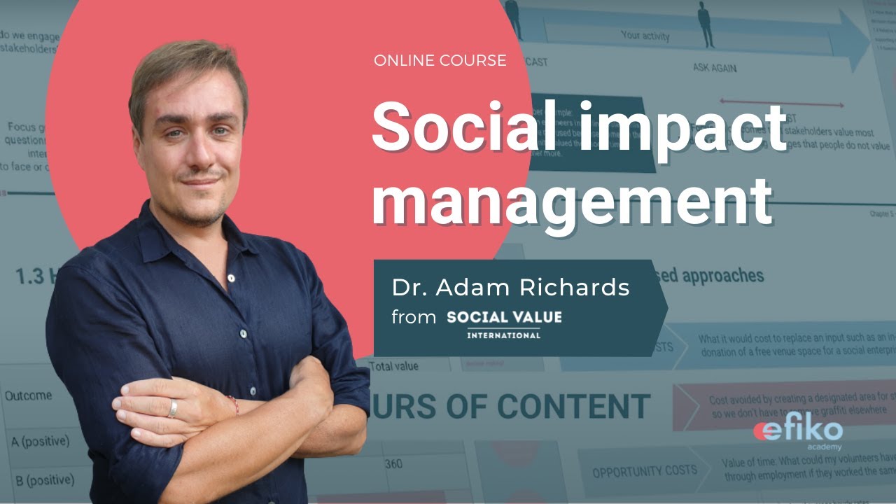 Course Trailer: Social Impact Management - online learning at Efiko ...