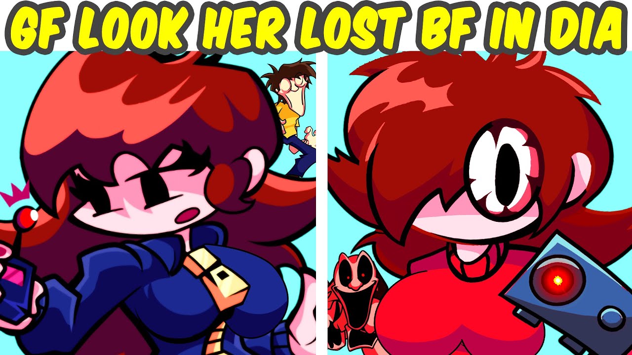 Friday Night Funkin' VS Dia VS Indie Game FULL WEEK, But the GF lost ...