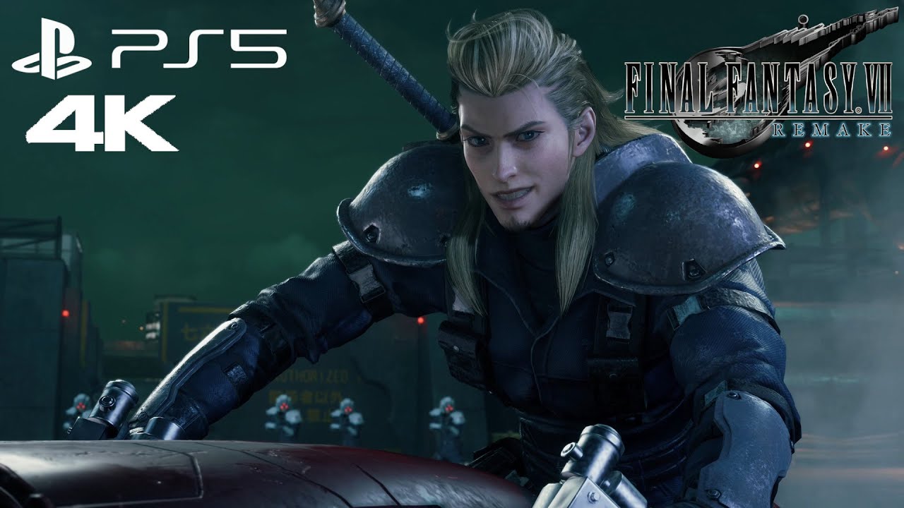 Final Fantasy VII Remake - Roche Boss Fight 4K PS5 - YouTube
