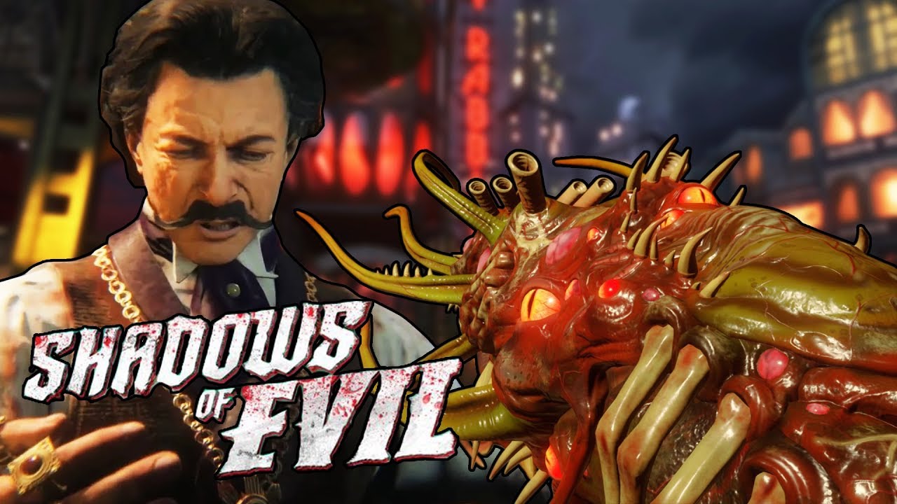 SHADOWS OF EVIL - FULL SOLO EASTER EGG + BOSS FIGHT - PART 1 (Training ...