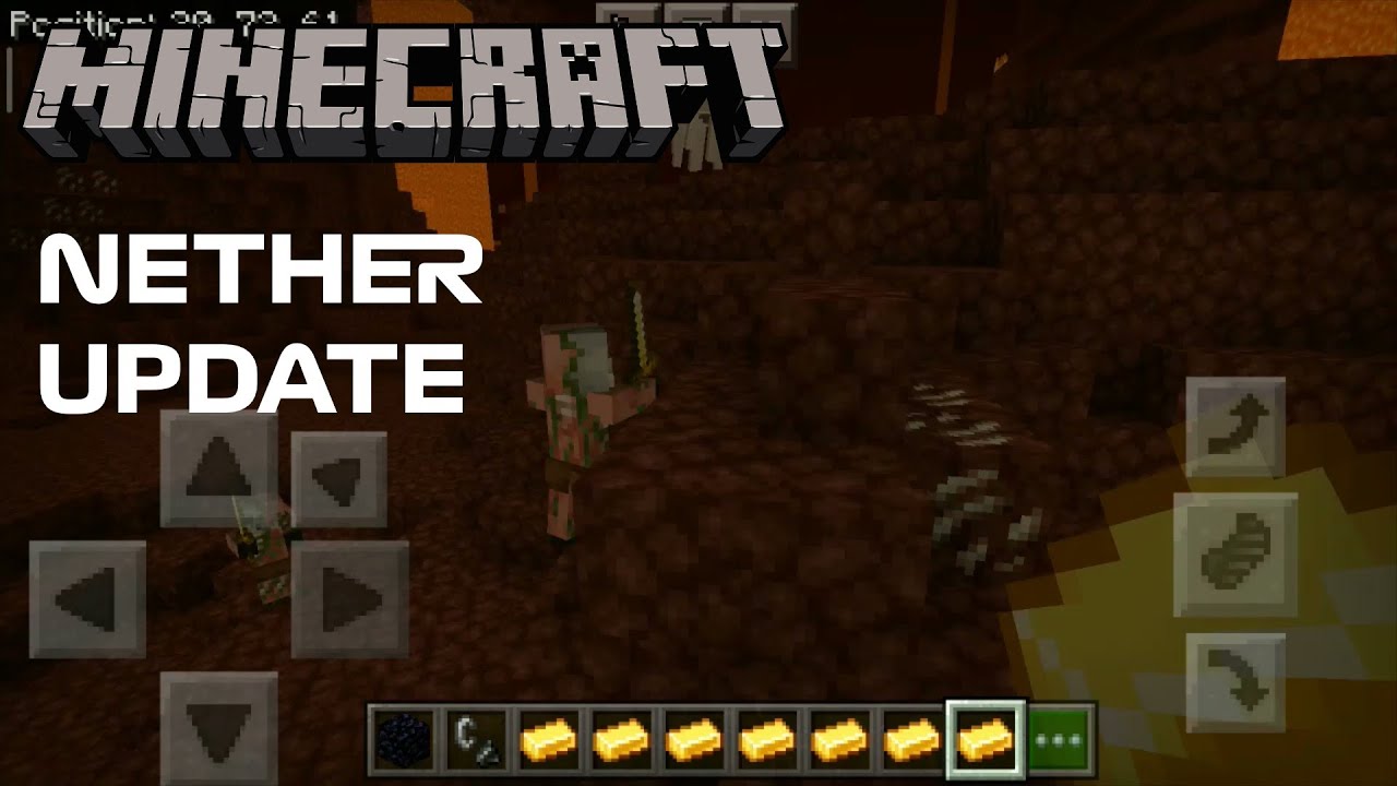 MINECRAFT 1.16 BEDROCK NETHER UPDATE GAMEPLAY | **NEW** - YouTube