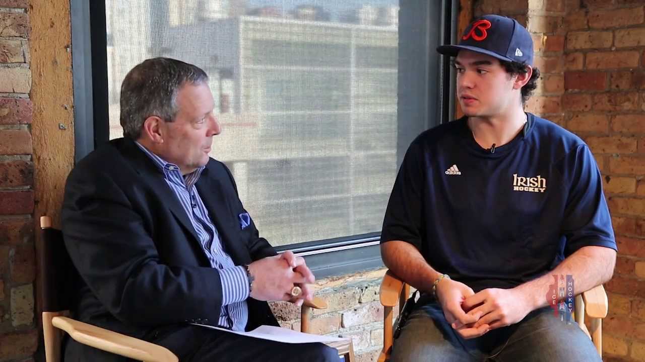From Youth to the NHL: An Interview with Notre Dame's Kevin Lind - YouTube
