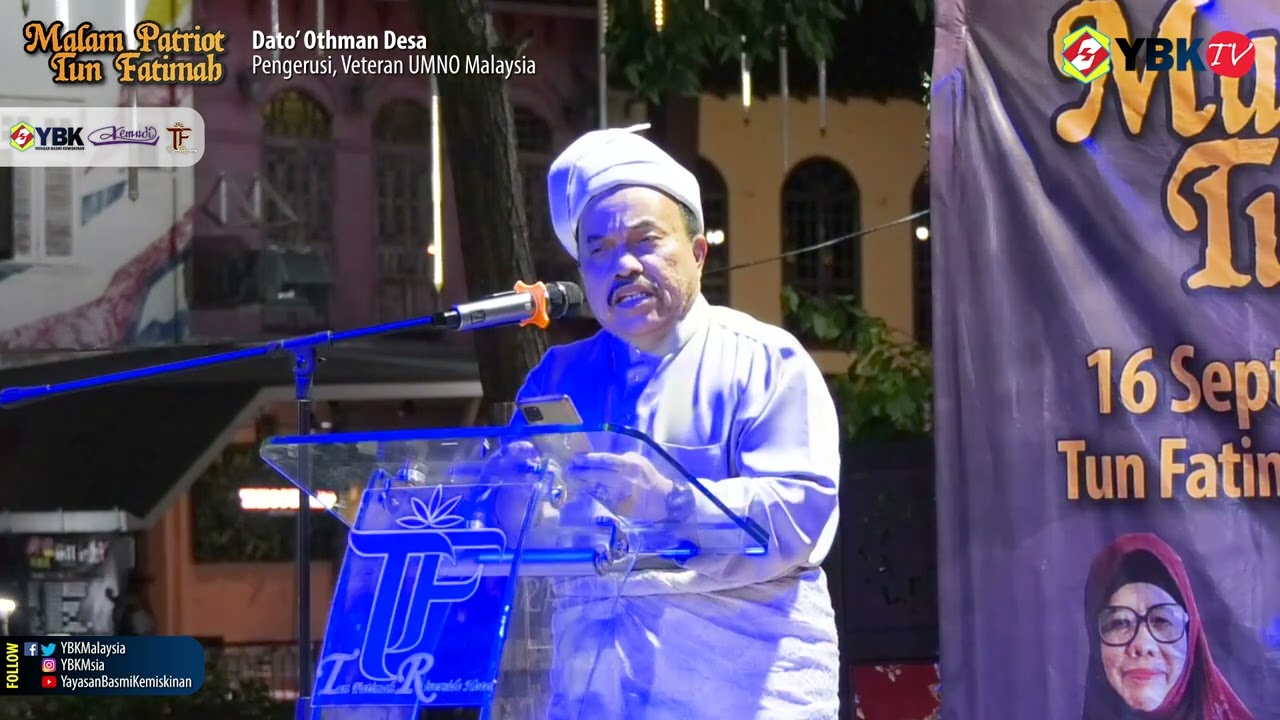 MALAM PATRIOT TUN FATIMAH 2022 - Deklamasi oleh YBhg. Dato' Othman Desa ...