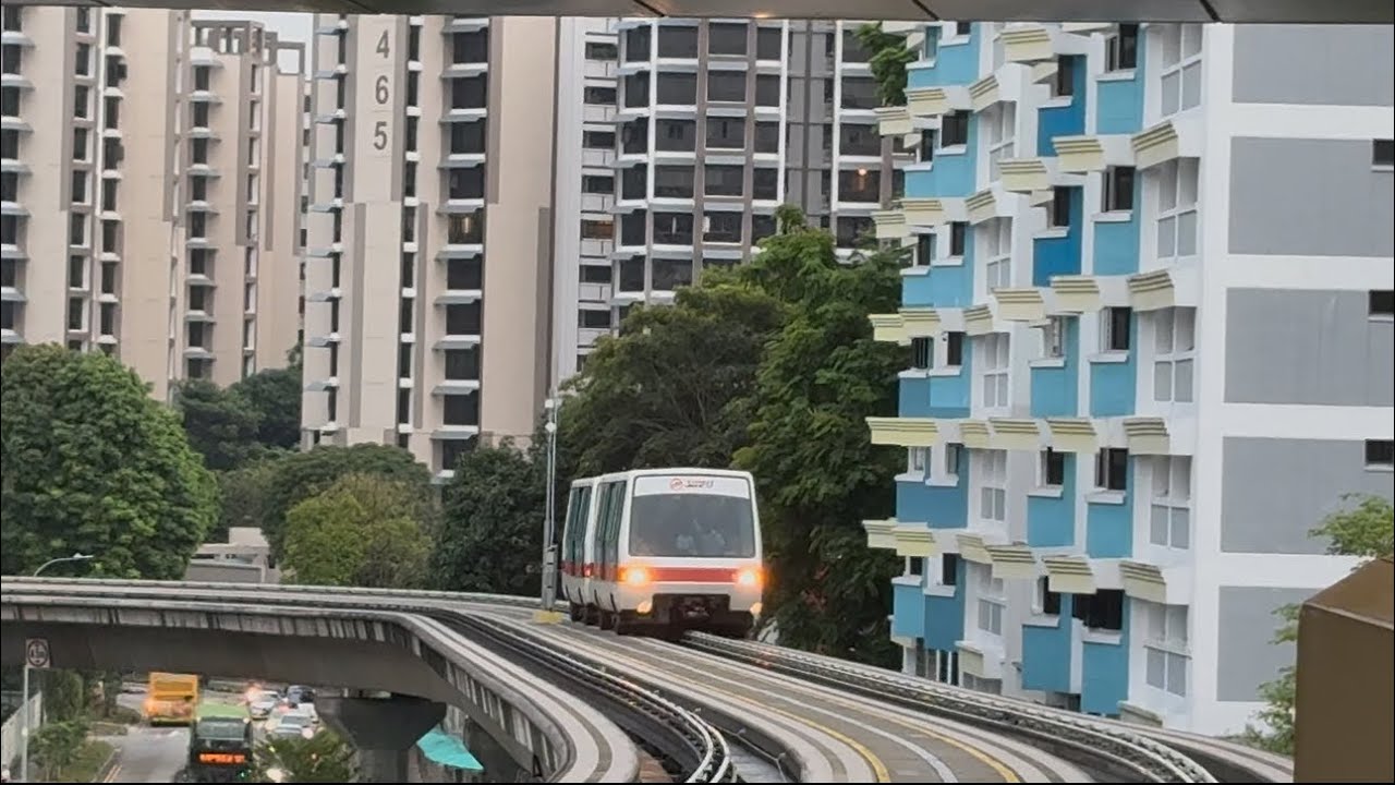 BPLRT Bombardier Innovia APM 100 C801 102/105: Fajar to Petir. - YouTube