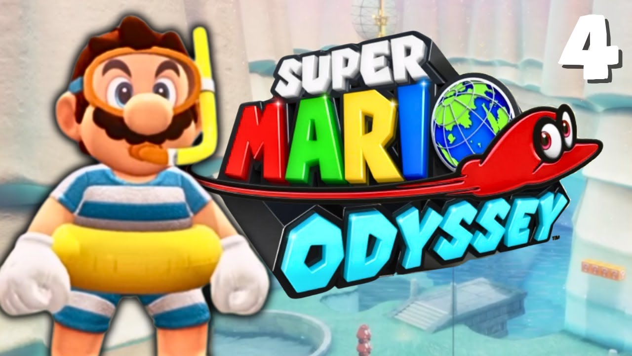 Swimming Through the Lake Kingdom in Super Mario Odyssey Ep 4 - YouTube