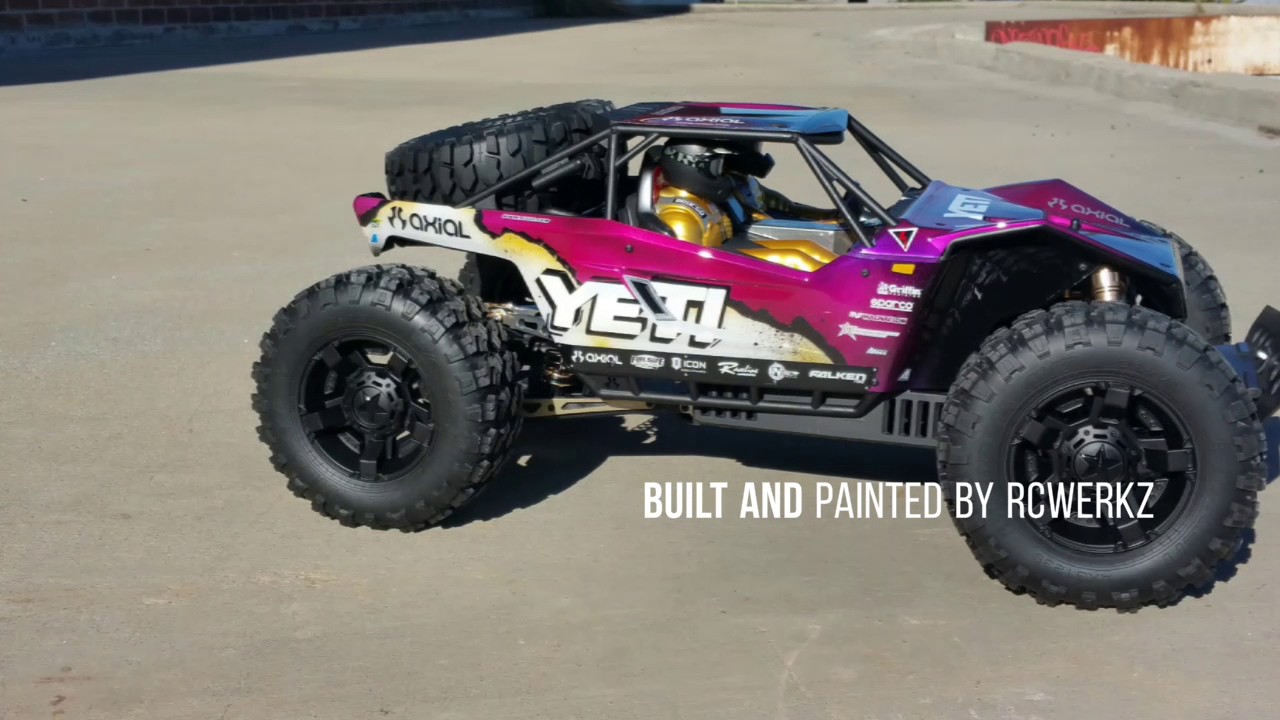 Axial YETI XL Kit Speed Runs - YouTube