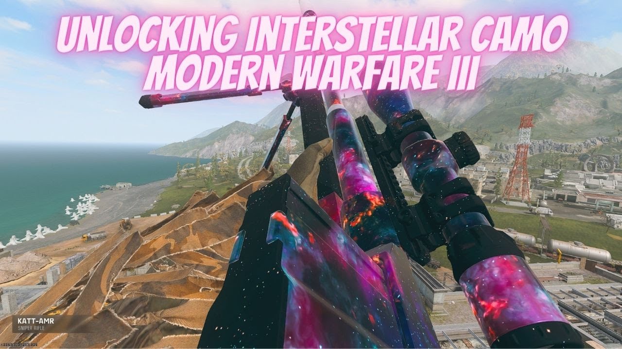 UNLOCKING INTERSTELLAR MASTERY CAMO IN MODERN WARFARE 3 - YouTube