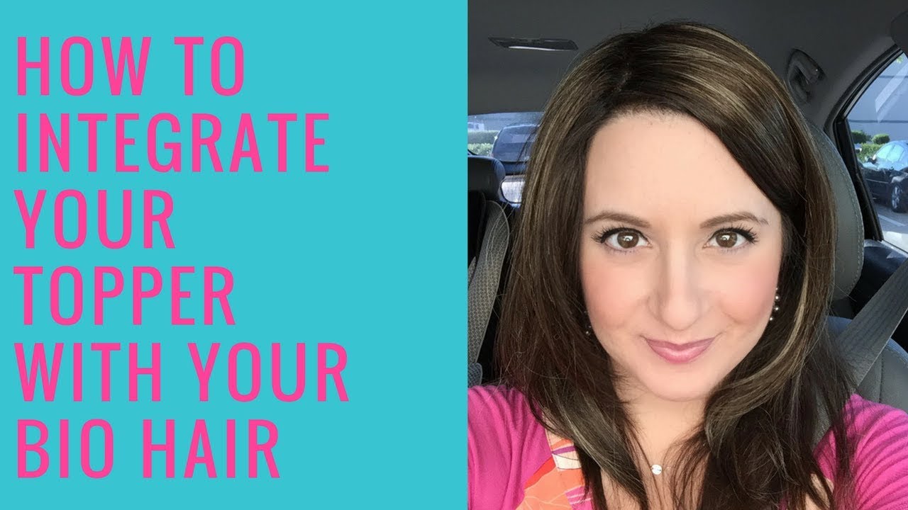How to Integrate a Topper with Your Bio Hair (Noriko Milan) - YouTube