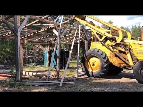 Demolition of the old Sawmill building - YouTube