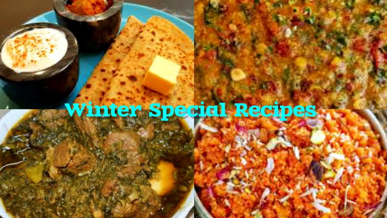 Best Winter Special Recipes | Winter Recipes | Lunch, Dinner Recipes ...