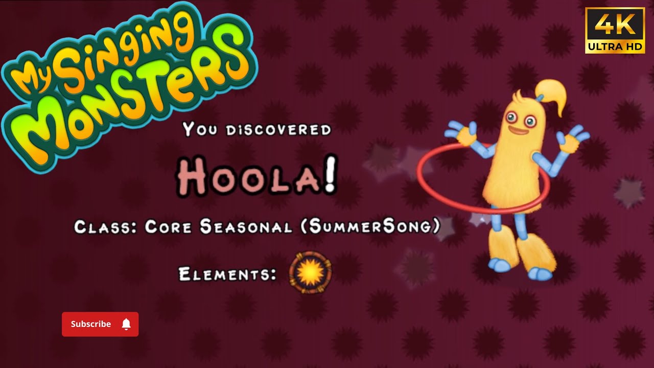 Hoola on Air Island - My Singing Monsters - YouTube