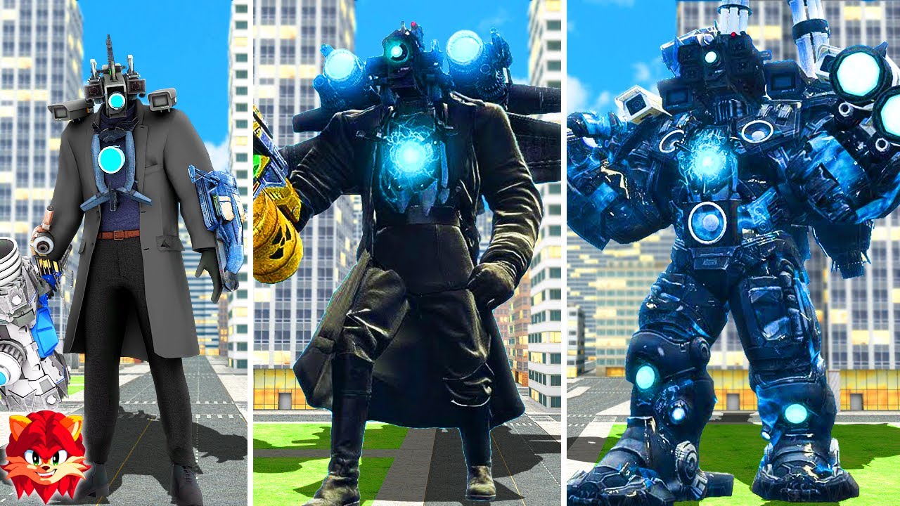 EVOLUCIÓN del NUEVO SUPER TITAN CAMERAMAN MEJORADO en GMod! - YouTube