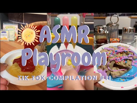 ASMR Playroom TikTok Compilation #11 | Cooking With Slime, DIY Candy ...