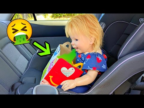 Reborn Girl Throws Up Into Happy Meal And Instantly Regrets It