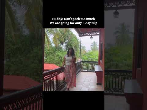 🤔Mari okka bag em saripotundi?#viral #subscribe #shorts #vacation #bag #packing #trip #yt #trending